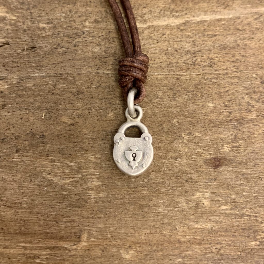 Sterling Silver Lock - Poor Cat Designs